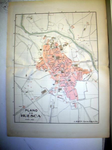 Plano de Huesca > Mapas, Planos . Frame | Grabados, Mapas Antiguos ...