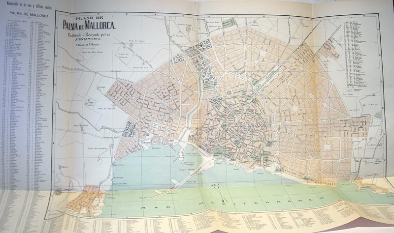 Plano de Palma de Mallorca facilitado y revisado por el Ayuntamiento ...