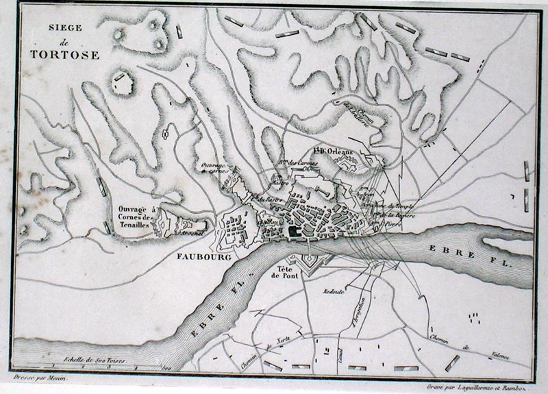Siege de Tortose (Tortosa) > Mapas . Frame | Grabados, Mapas Antiguos ...